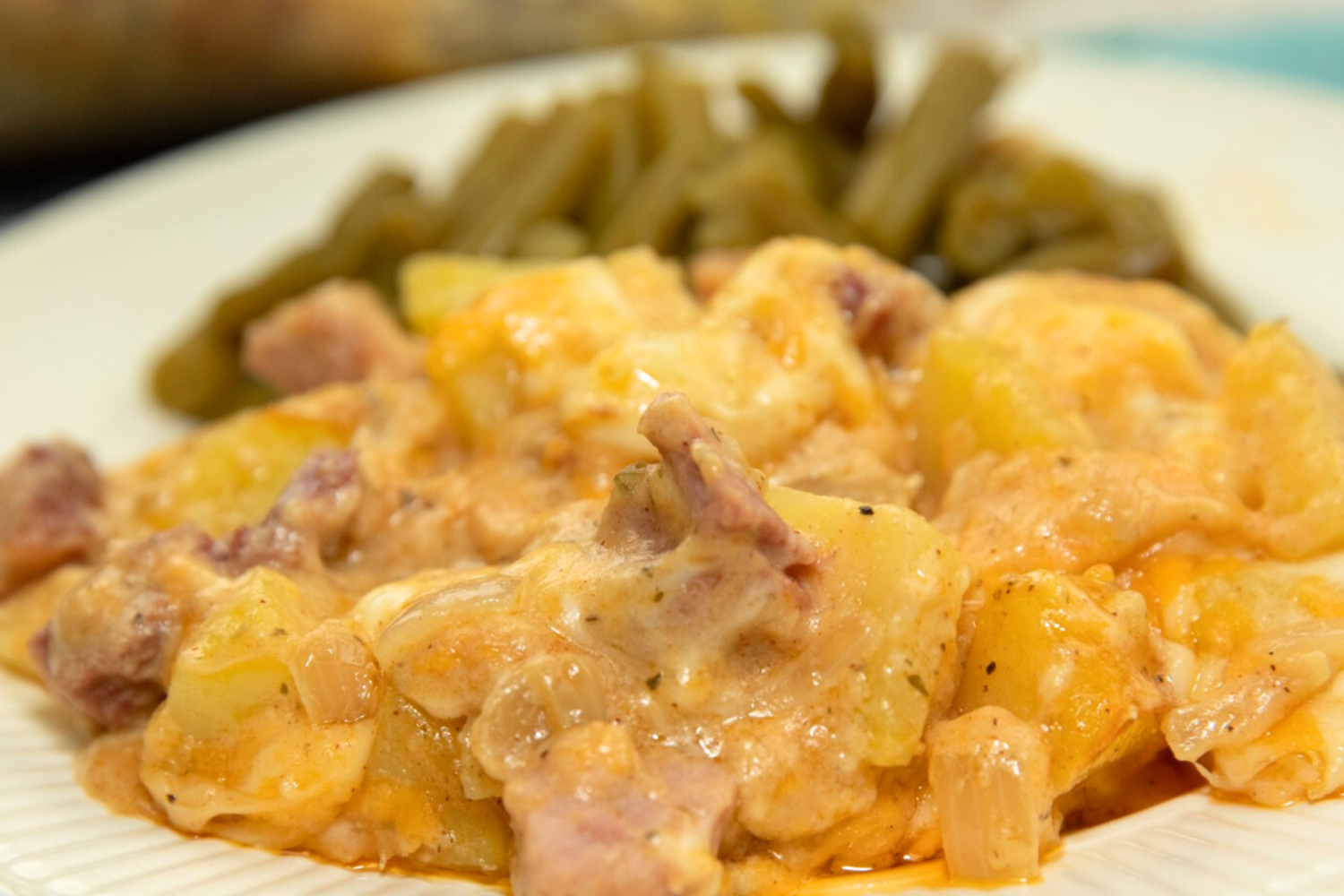 Cheesy Ham and Potato Casserole - eatpork.org
